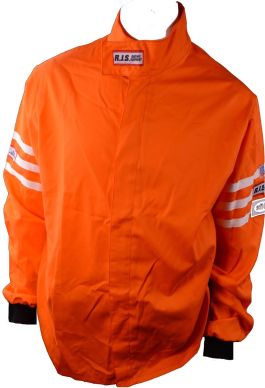 RJS Racer 1Classic 1 Layer Orange Jacket – SFI Rated FR Cotton for ...